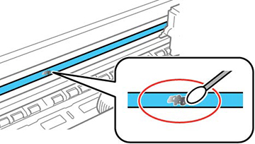 Cleaning the Printer Head Path