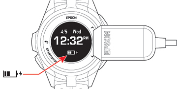 Charging the Watch