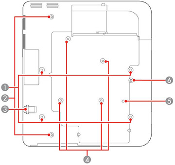 Projector Parts - Base