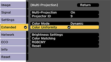 Adjusting Color Uniformity