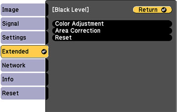 Adjusting the Black Level