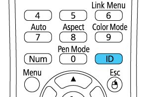 Setting the Remote Control ID