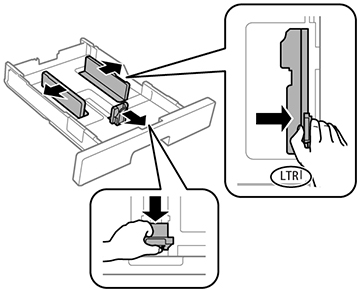 Loading Paper in the Cassette