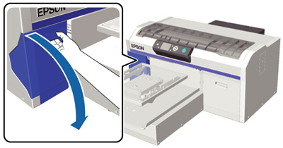 Washing the Ink Tubes