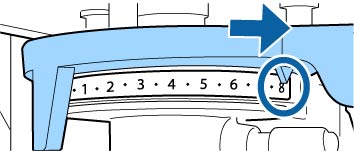 Adjusting the Height of the Platen