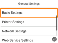 Selecting Printer Language and Interface Settings