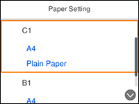 Loading Paper and Envelopes in the Rear Paper Feed Slot