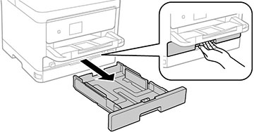 Loading Paper in the Cassette
