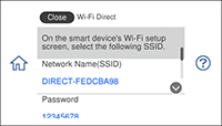 Enabling Wi-Fi Direct Mode