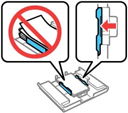 Loading Paper in Cassette 1 (Upper Cassette)