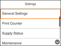Printing a Network Status Sheet