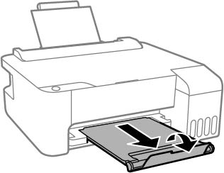 Loading Paper in the Rear Paper Feed