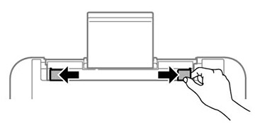 Loading Paper in the Rear Paper Feed