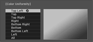 Adjusting the Color Tone (Color Uniformity)