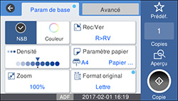 Copie de documents ou de photos