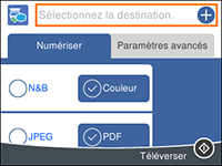 Numérisation vers le nuage