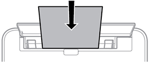 Loading Paper in the Rear Paper Feed