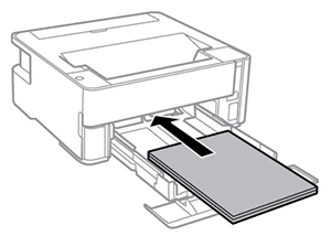 Loading Paper in the Cassette