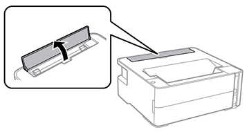 Loading Paper in the Rear Paper Feed