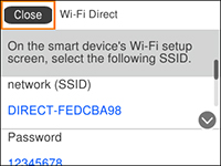 Enabling Wi-Fi Direct Mode