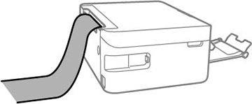 Loading Paper in the Rear Paper Feed