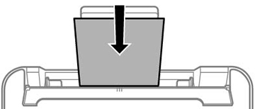 Loading Paper in the Rear Paper Feed
