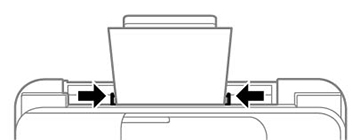 Loading Paper in the Rear Feed