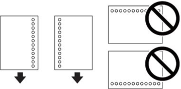 Loading Paper in the Rear Feed