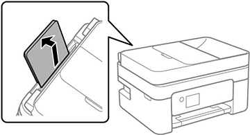 Loading Paper in the Rear Feed