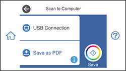 Scanning to a Connected Computer