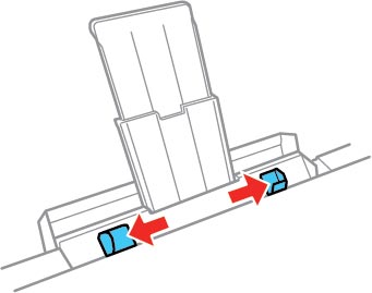 Loading Paper in the Rear Paper Feed Slot