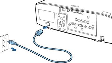 Turning Off the Projector