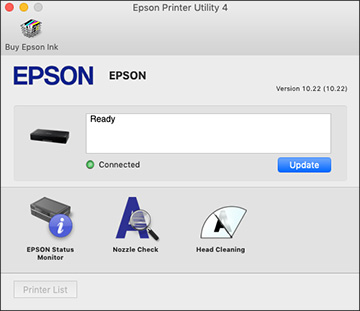 Checking Cartridge and Maintenance Box Status - Mac