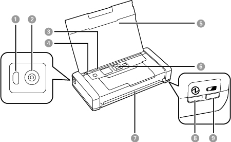 Printer Parts - Top