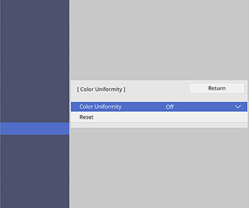 Adjusting Color Uniformity