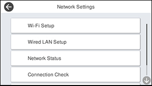 Printing a Network Status Sheet