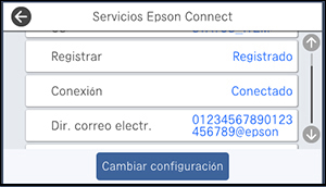 Cómo configurar los servicios de Epson Connect