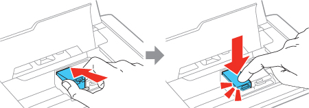 Removing and Installing Ink Cartridges