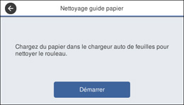 Nettoyage de l'alimenteur de feuilles automatique