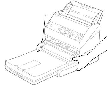 Transporting the Flatbed Scanner Dock