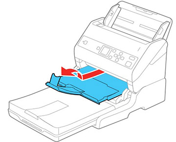 Numérisation depuis le chargeur automatique de documents avec la base ...