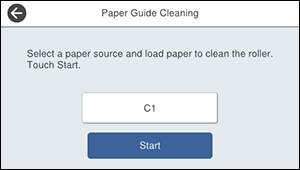 Cleaning the Paper Guide