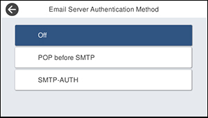 Configuring Email Server Settings