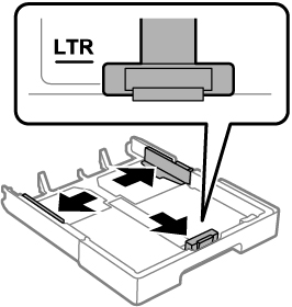 Loading Paper in the Cassettes