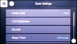 Accessing the Printer's Menus