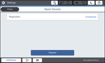 Setting Up Epson Connect Services