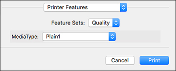 Selecting Basic Print Settings - PostScript Printer Software - Mac