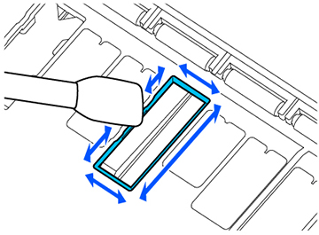 borderless printing ink pad