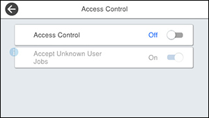 Setting User Feature Restrictions (Access Control)