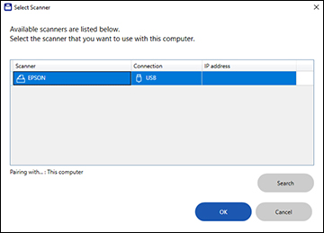 Changing the Scanner